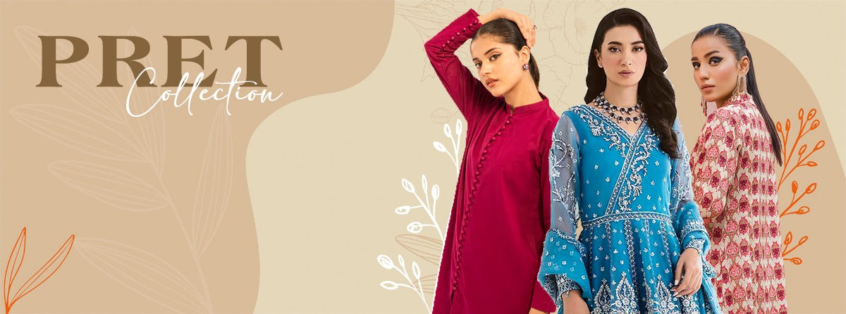 Pret Collection for Women's | Designer Ready to Wear | - Buraqstore